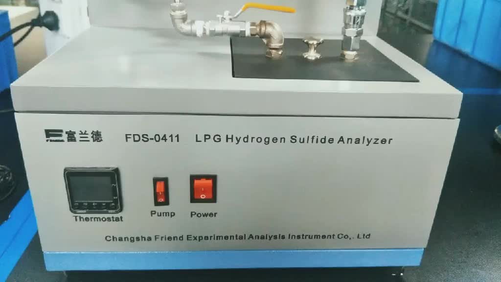 出口一批测定仪,期中之一,液化石油气硫化氢测定仪(乙酸铅法)