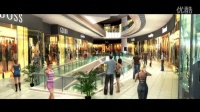 地产宣传片3D三维建筑漫游动画商场购物实拍视频成片