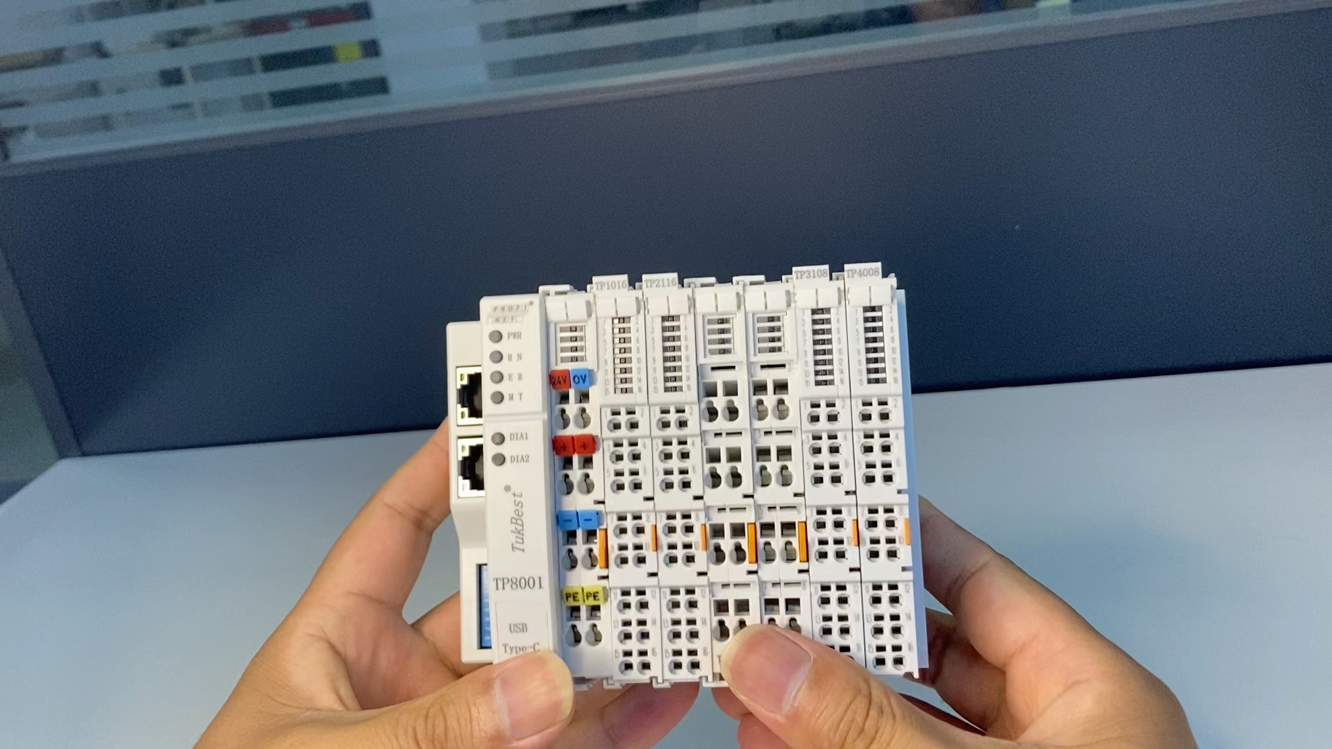 图稳自动化,PLC分布式IO模块视频介绍,比看说明书更直观一点[呲牙][...