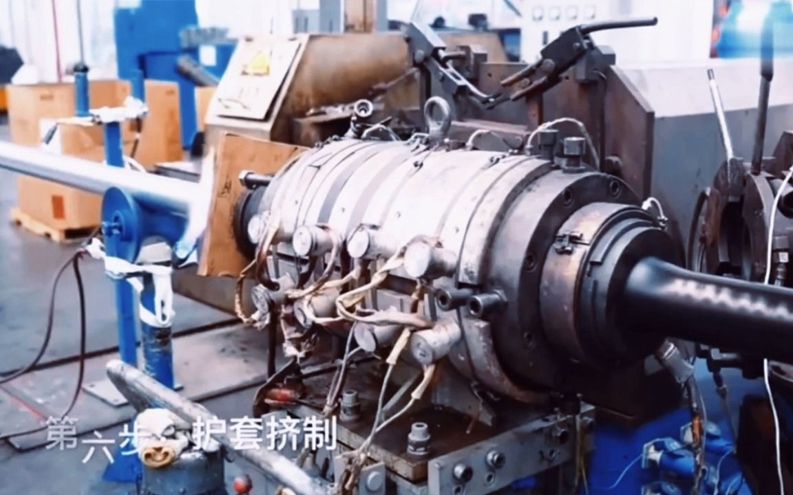 铠装电缆生产流程及装船过程