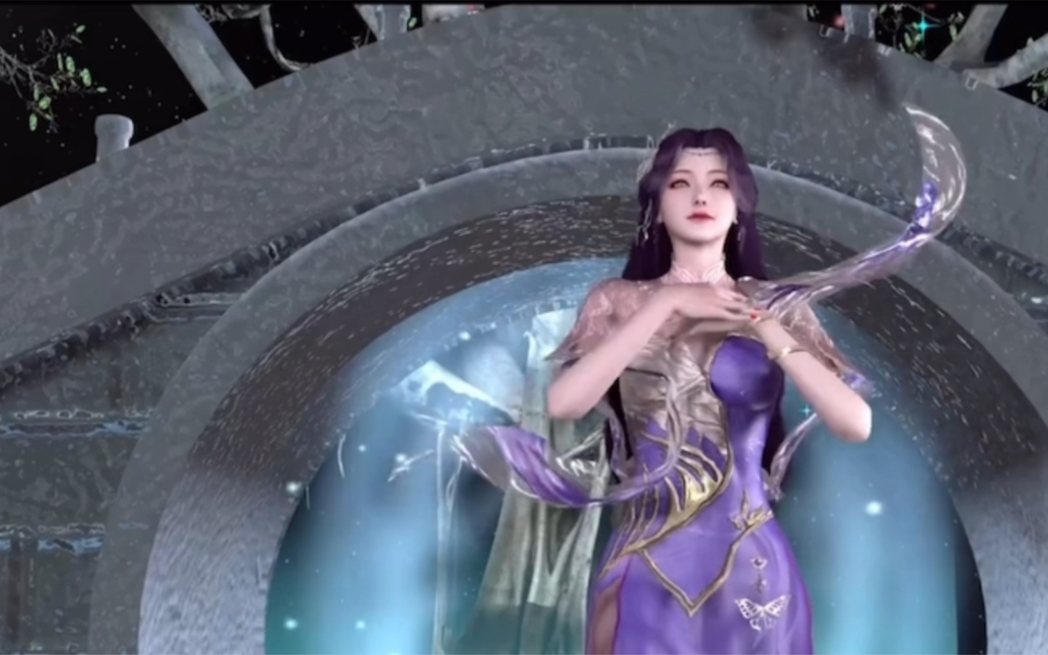 完美世界,云曦3D 同人 这舞姿没谁了,不知道能不能迷倒一片