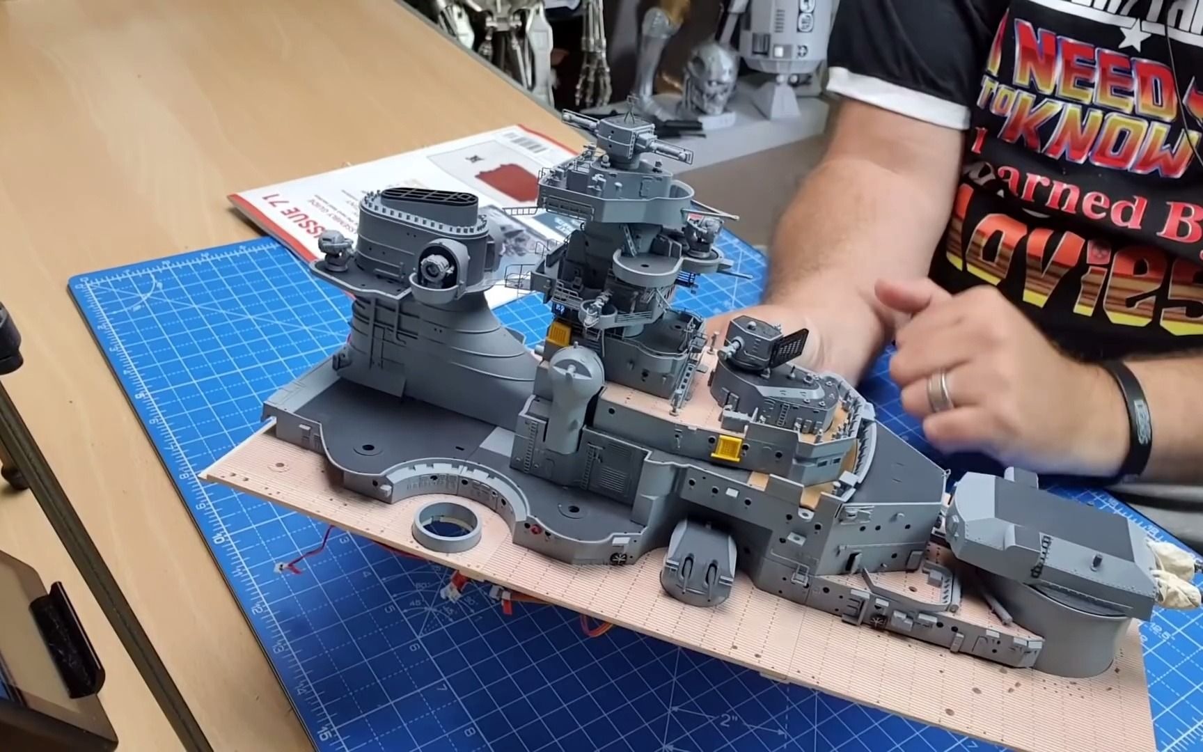 俾斯麦建造计划:70 - 第四座150mm双联副炮