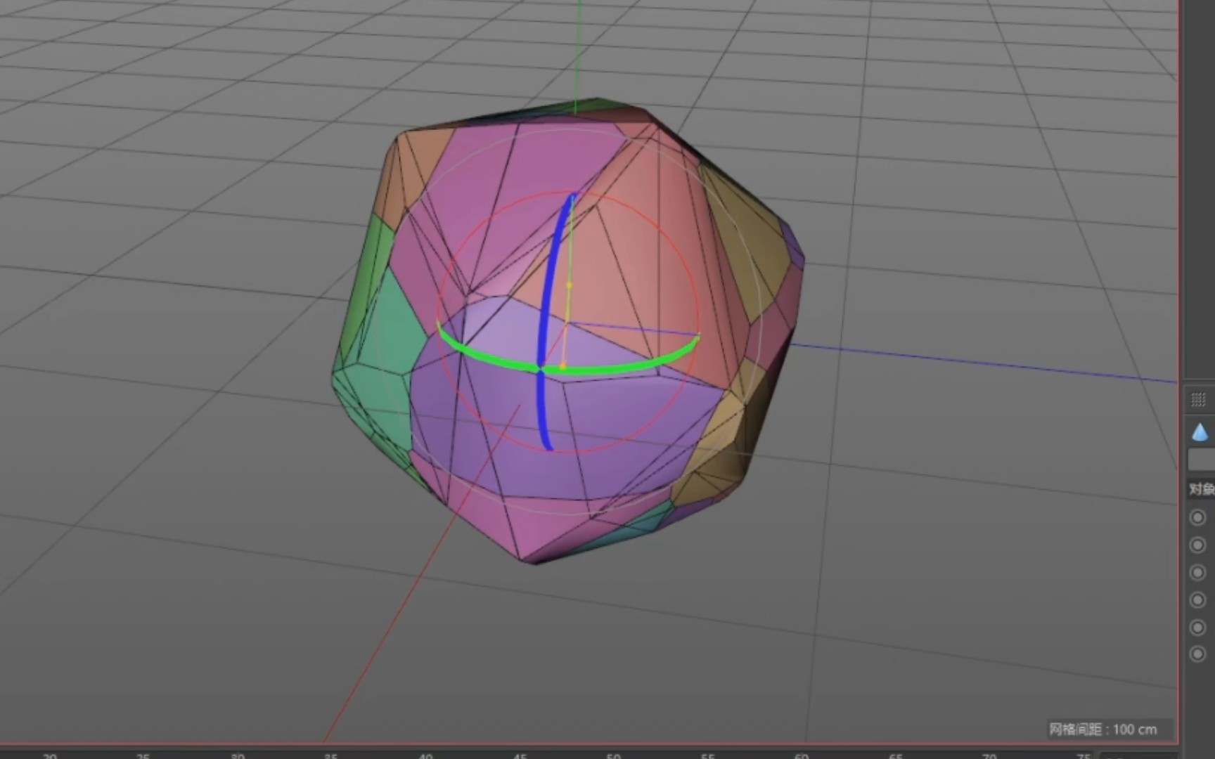 【C4D】②用破裂工具裂解网格体模拟破碎 - 刚体物理碰撞模拟系列 | ...