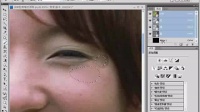 【PSCS6调色教程】如何使用PS处理人物脸部去皱