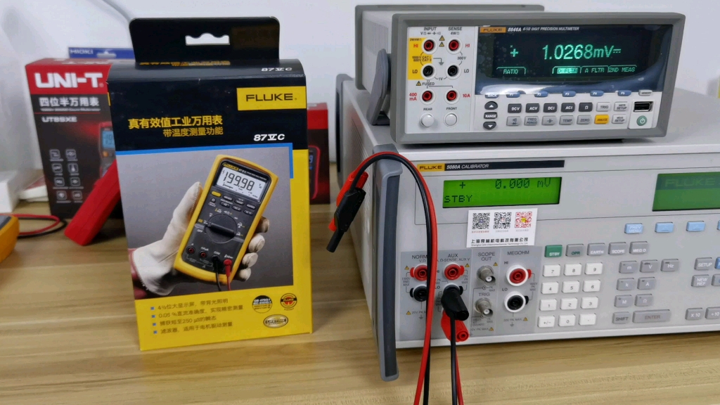 FLUKE福禄克87V四位半万用表发货前检测