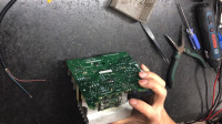 维修几个进口的AB电源模块,客户送来好几天没时间修理,今天全部修好