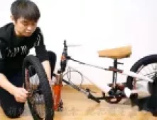 JD-F1永久20寸山地车安装视频