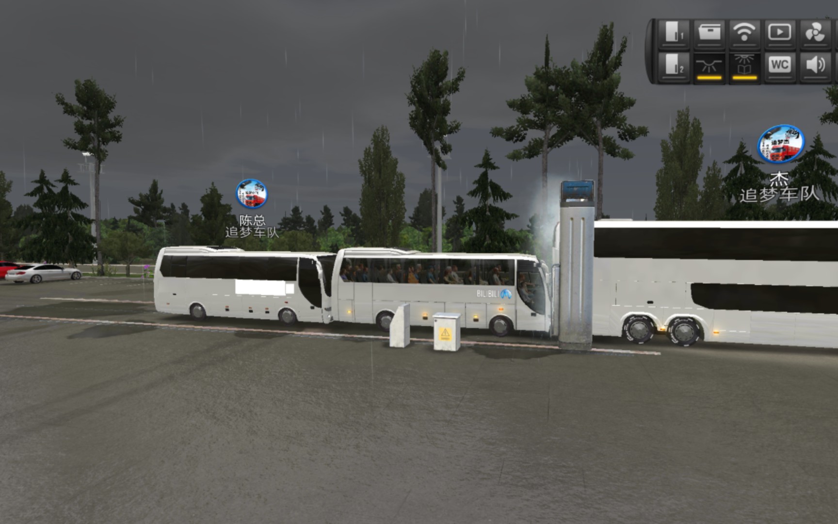 [公交车模拟器:UItimate]试玩联机模式,顺便洗个车(滑稽)