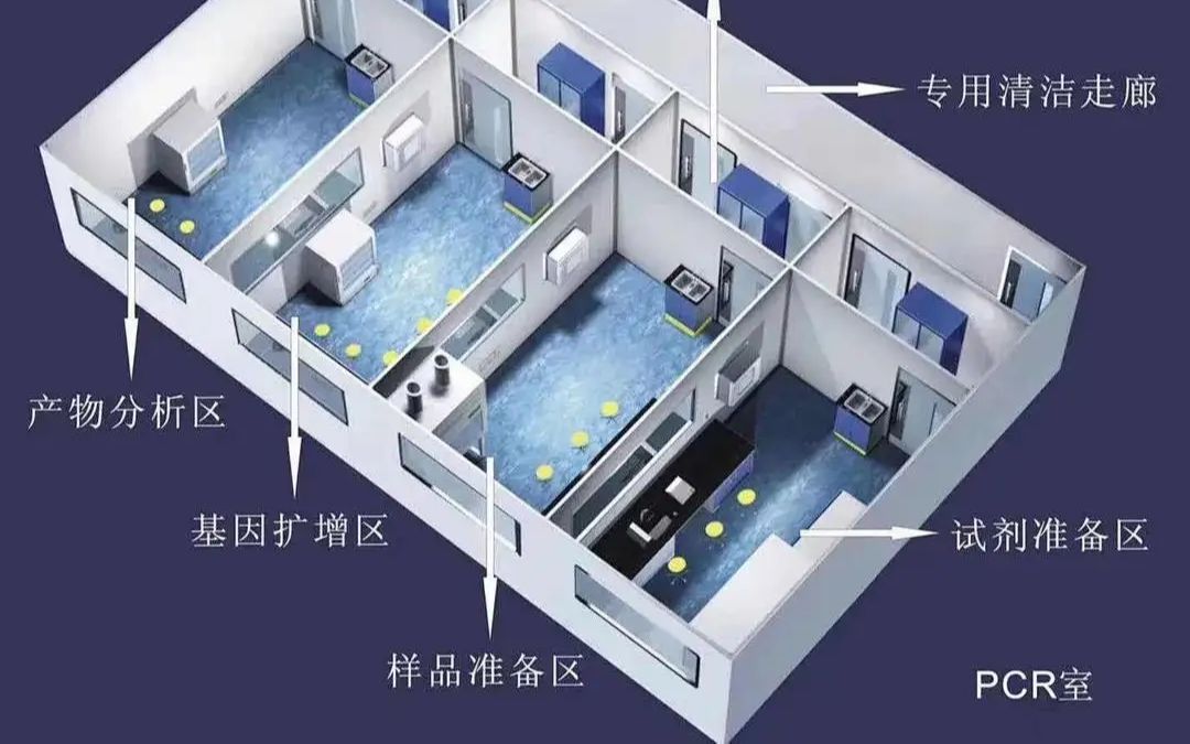 PCR实验室设计及流程功能介绍