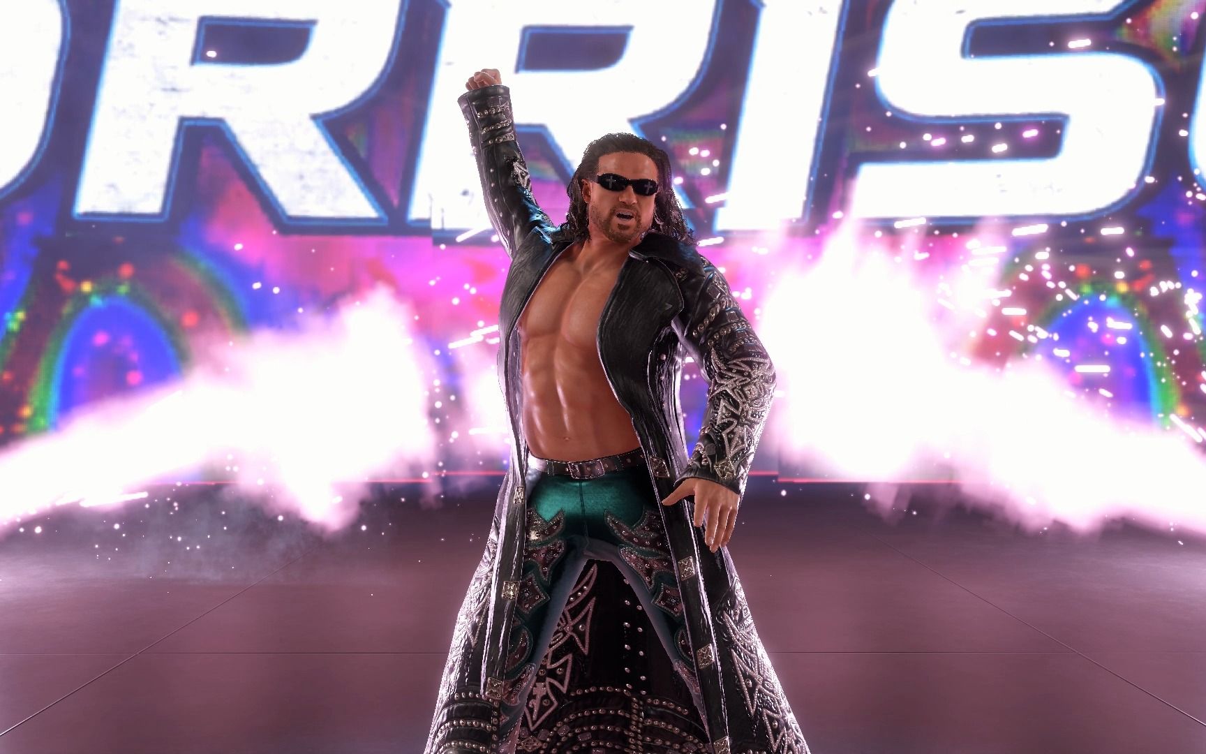 wwe2k22 生涯模式 25 对战莫里森