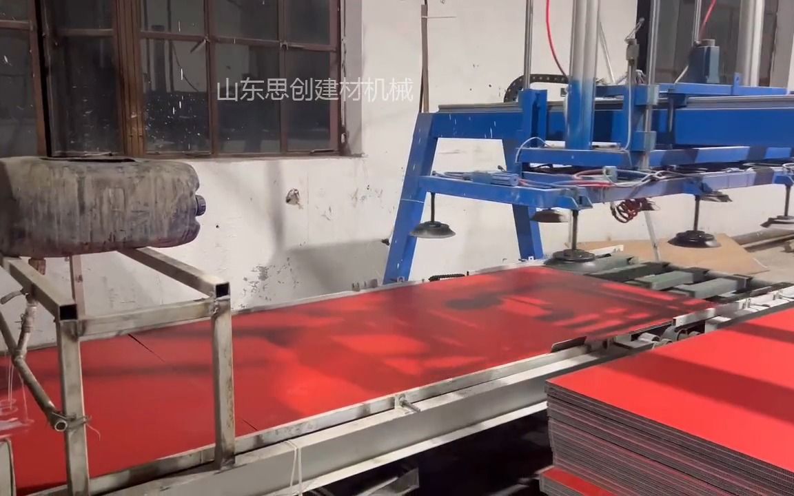 钢筋桁架楼承板设备 水泥基复合保温板设备 楼承板生产线