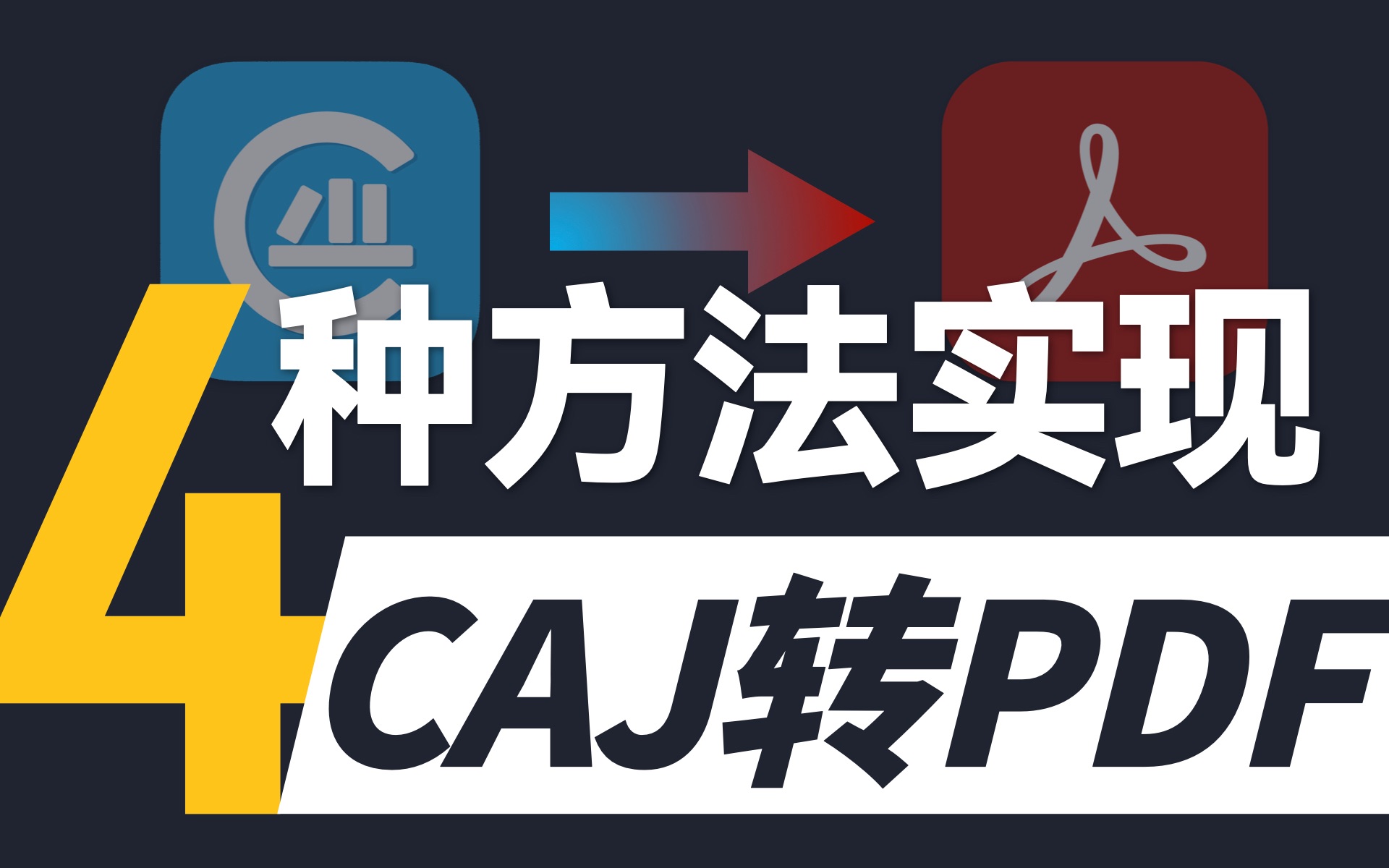 【纯干货】告别CAJ,带目录转为PDF不香吗?