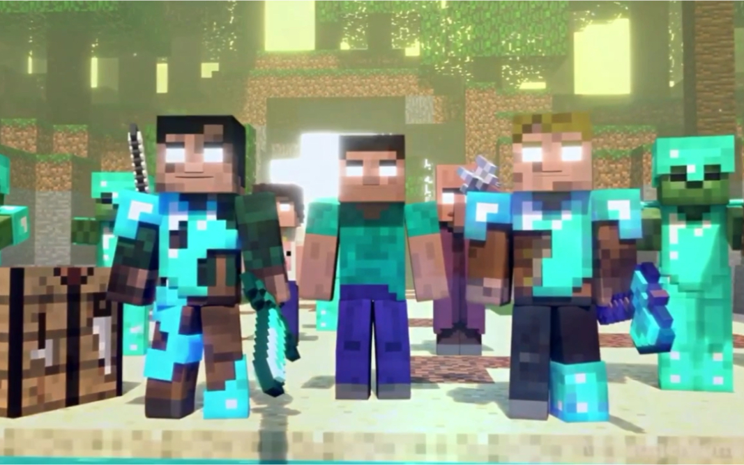 【我的世界高燃混剪】 纯音乐 (试水) 破碎/烦村/动画人生/踩点