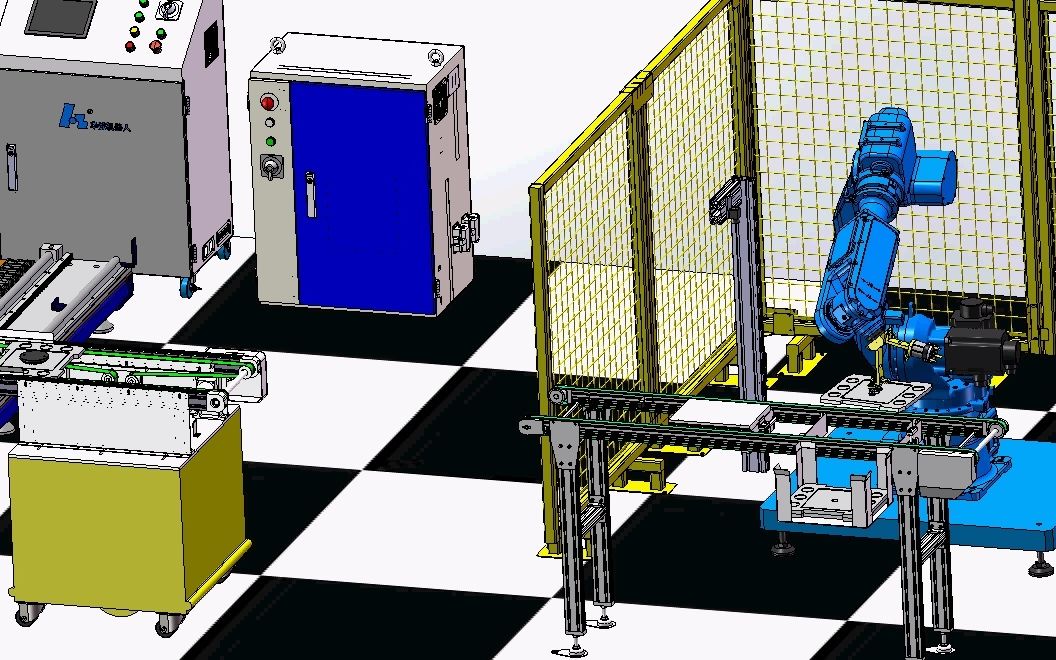 《工业机器人技术应用》仿真动画