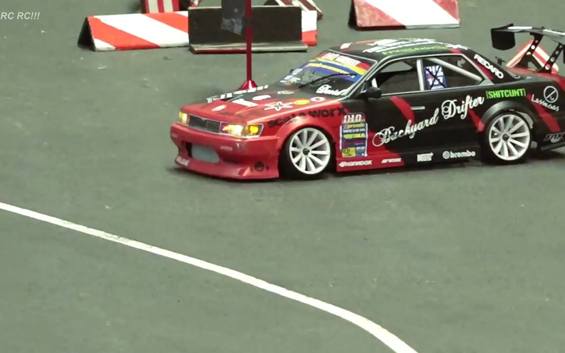 【rc遥控车】令人惊叹的 RC 比例漂移赛车模型在行动! _ 2017 年德国...