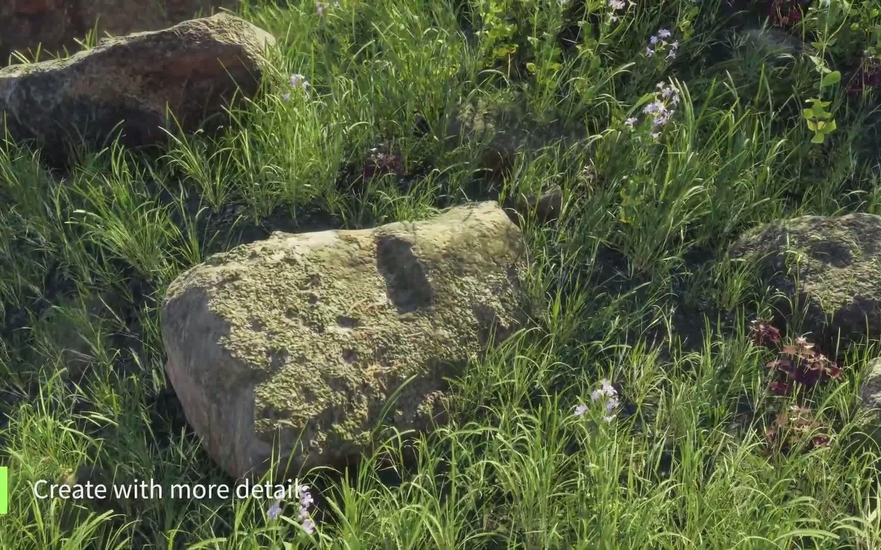 渲染大量植被逼真森林地形工具Unity游戏素材资源