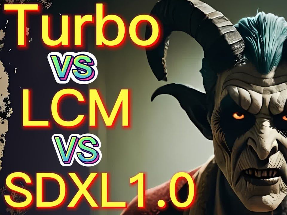【AI绘画】SDXL Turbo VS LCM Lora哪家强?超级加速见分晓I