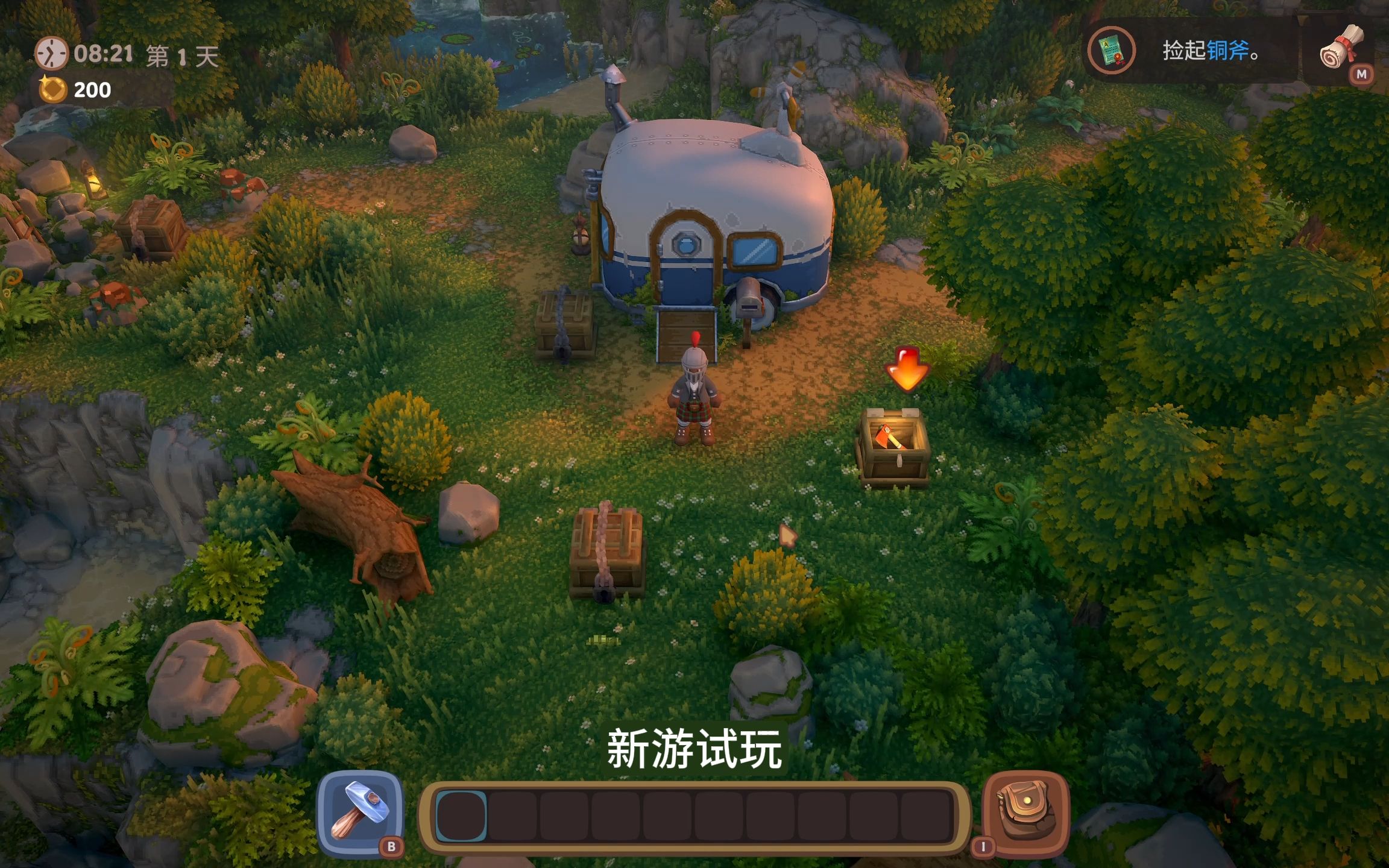 露玛岛试玩版 | 玩法介绍 | 任务地图展示_其他游戏热门视频