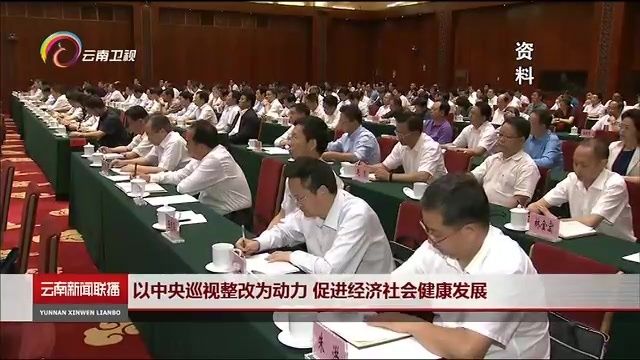以中央巡视整改为动力 促进经济社会健康发展