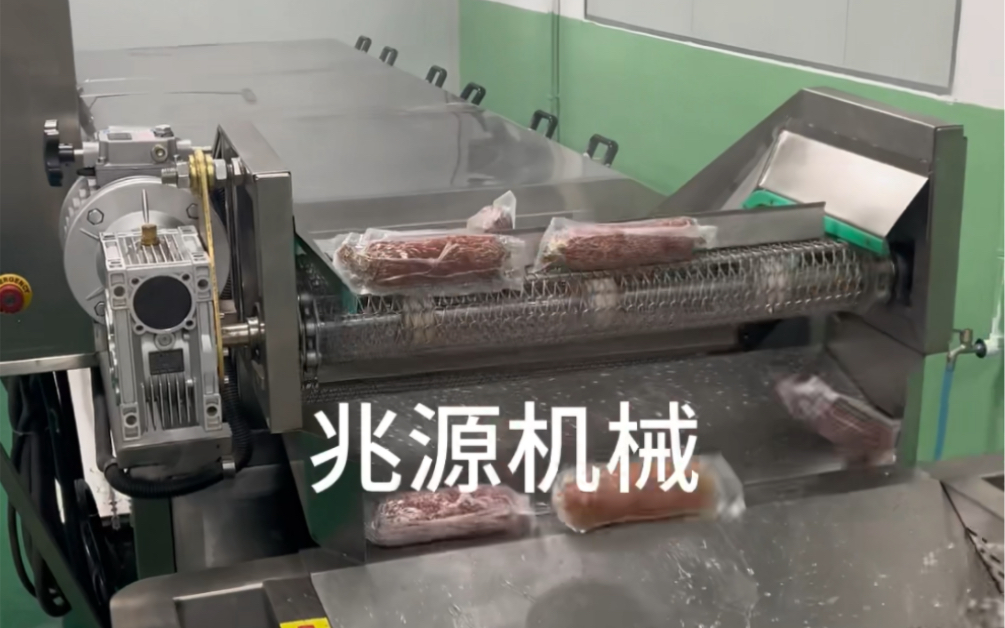 火腿低温灭菌设备,青岛老火腿巴氏杀菌流水线