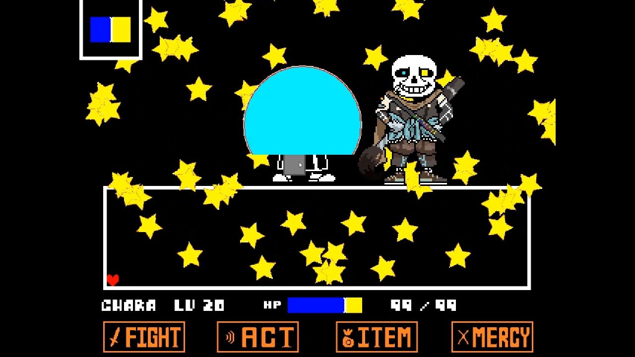 【原速】Ink Sans Fight一阶段Hell Mode通关!