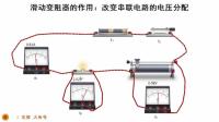 滑动变阻器的作用: 改变串联电路的电压分配