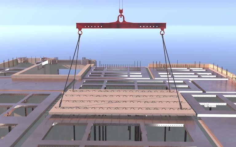 河南五建省直青年人才公寓晨晖苑装配式施工工艺动画