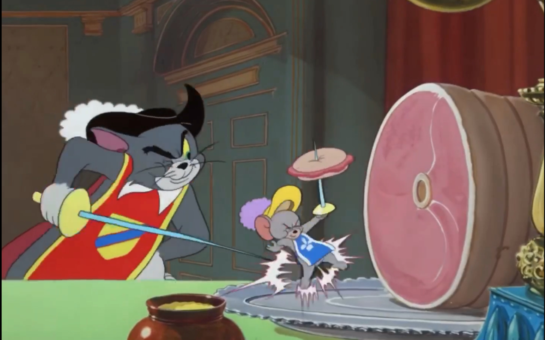 猫和老鼠:用四种语言打开剑客泰菲 (法语 普通话 粤语 日语)