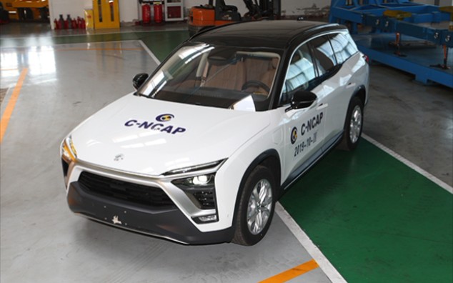 2019 江淮汽车 蔚来 eS8 全面碰撞测试 c-ncap