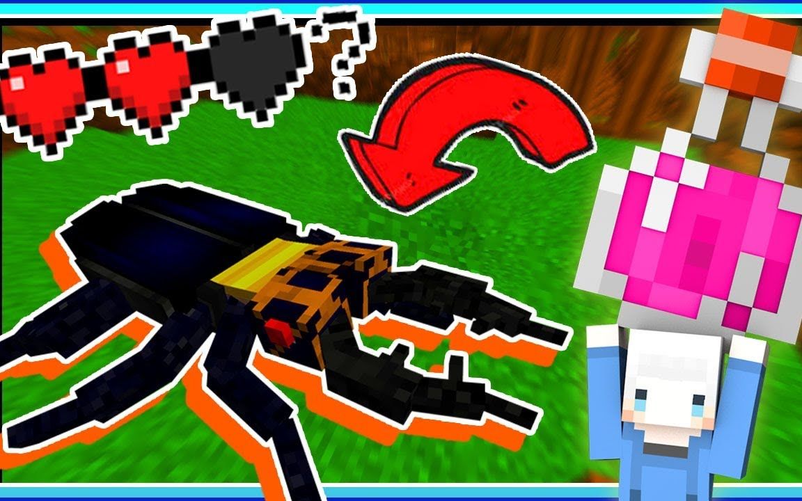 小白解说我的世界浑沌昆虫12 你们这些巨兽血量也太多