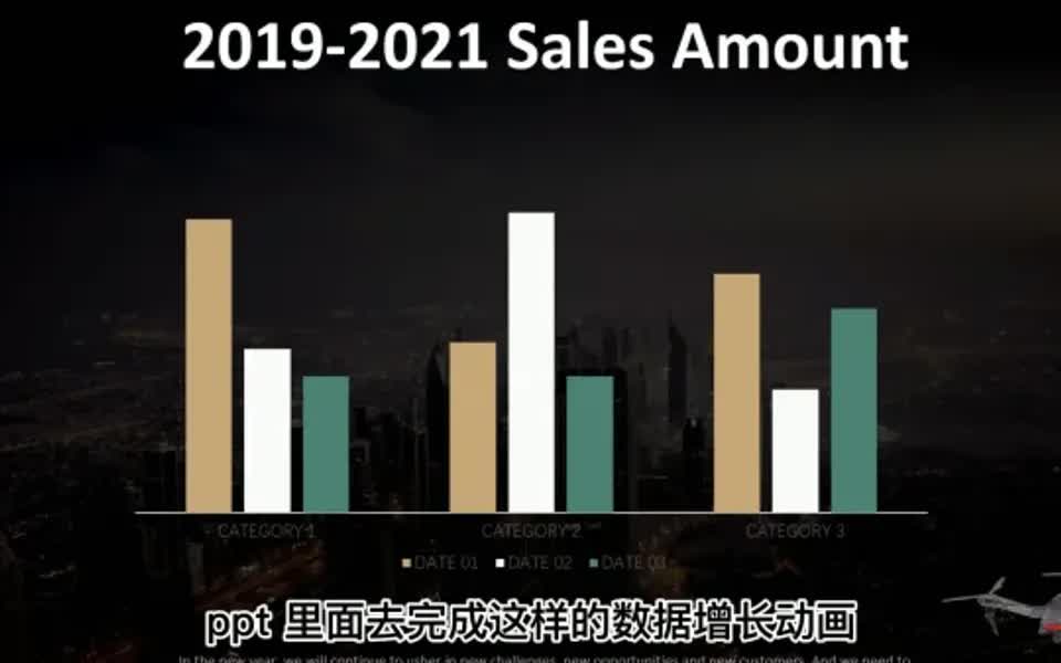 PPT里完成数据增长动画,提升数据可视化