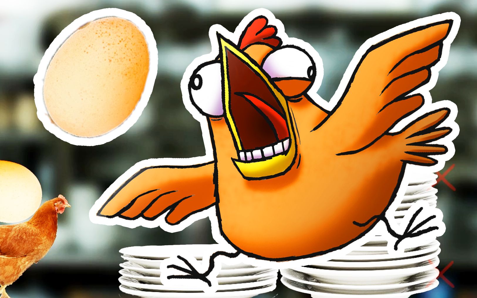 母鸡模拟器丨1分钟内我失去了10个蛋?心好痛!