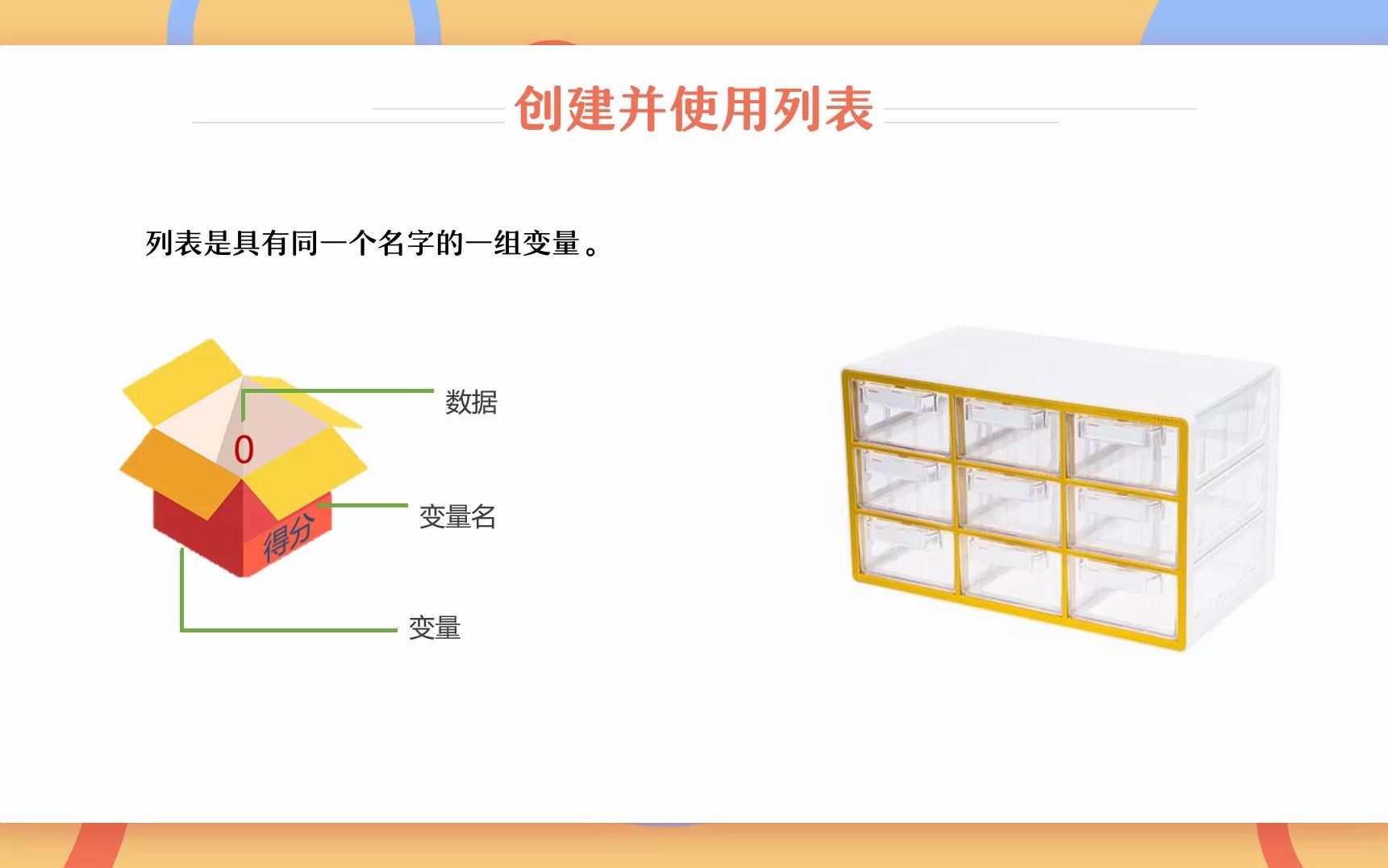 scratch列表及其应用 - NOC教师认证平台