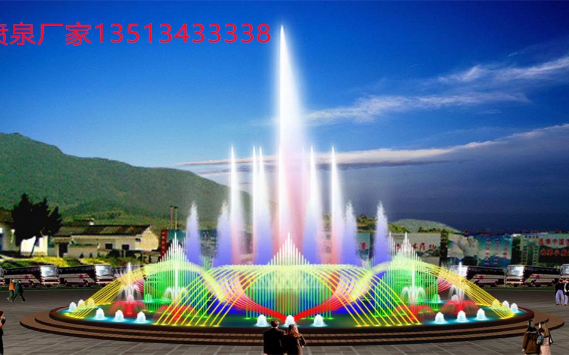 宁夏室外喷泉价格 数控喷泉安装 音乐喷泉多少钱一套 黄石喷泉厂家