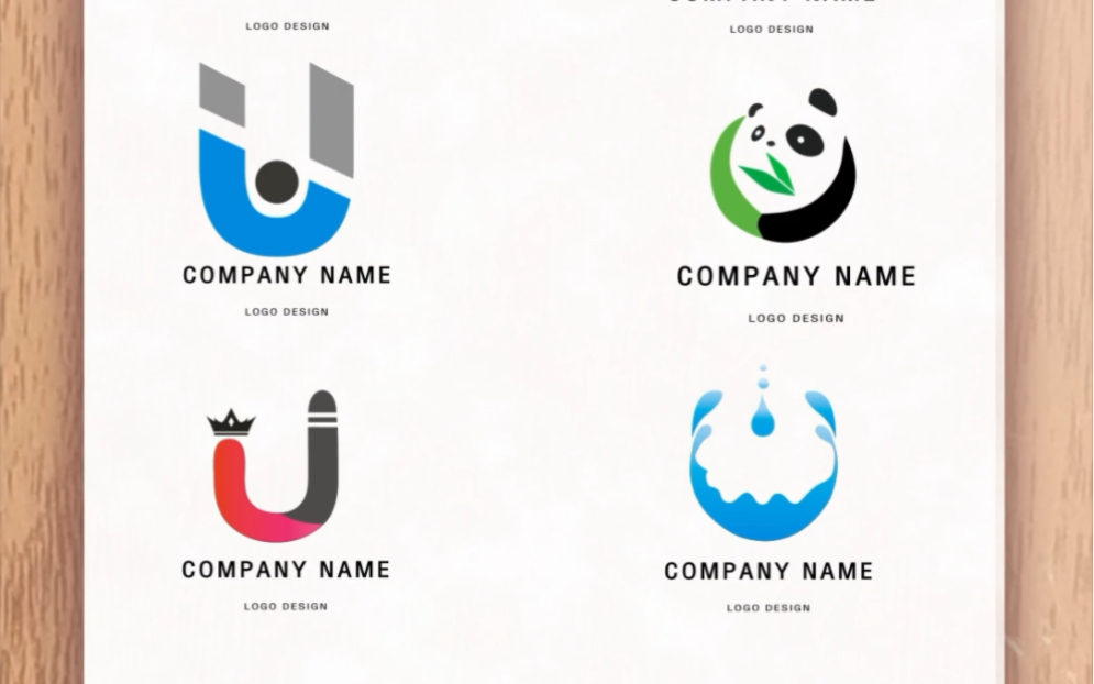 用字母U做logo变形设计,有你喜欢的吗?