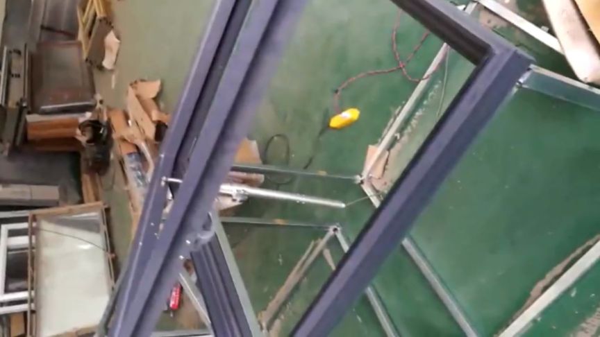 电动螺杆 双杆调试天窗大角度开启消防联动排烟窗人可上顶