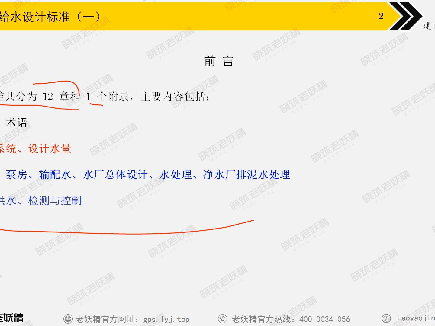 《室外给水设计标准》(2018版)第1~2章