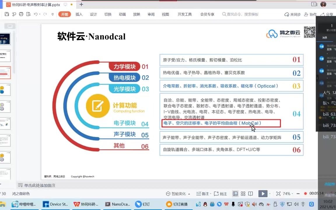 协同科研·电声散射率计算