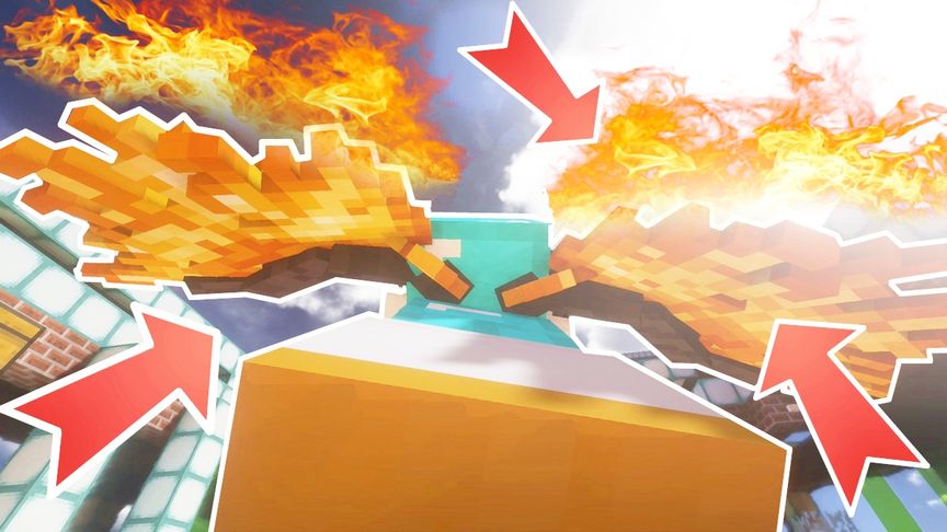 我的世界神奇宝贝重铸67:秀色利用烈焰棒制作出火之羽翼