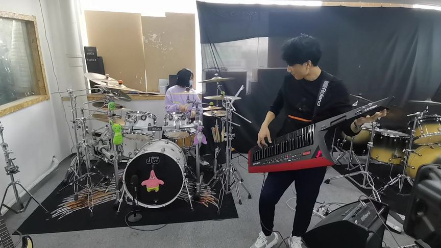 二手玫瑰!命运生存!罗兰战斧肩背键盘摸鱼版