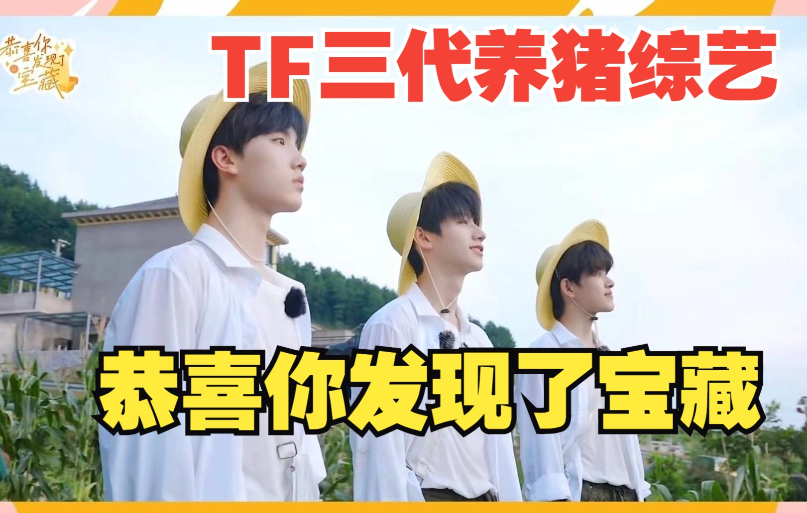 《TF家族三代》的养猪综艺来了