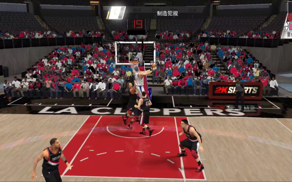 NBA2K20手机版我宣布最强扣将为203中锋突破手模板不用测了