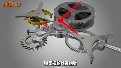 三维动画:机械手表是如何工作的?