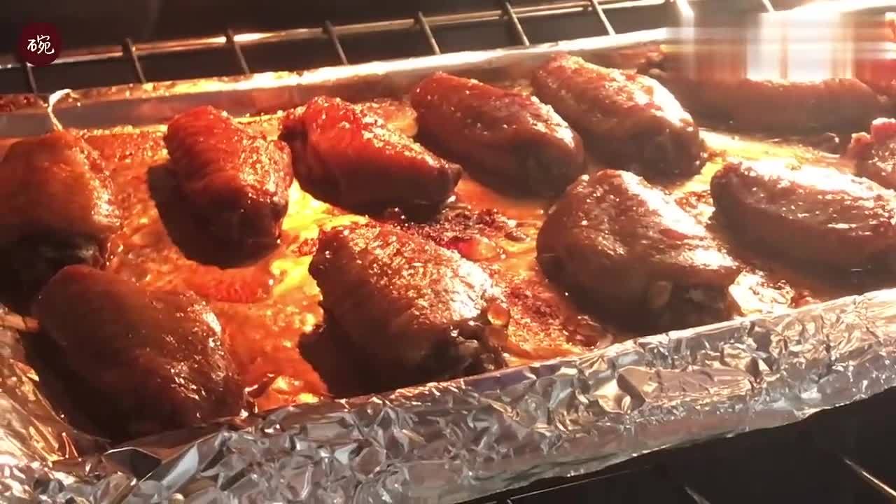 【蜜制烤鸡翅】烤箱有两种用法,把.