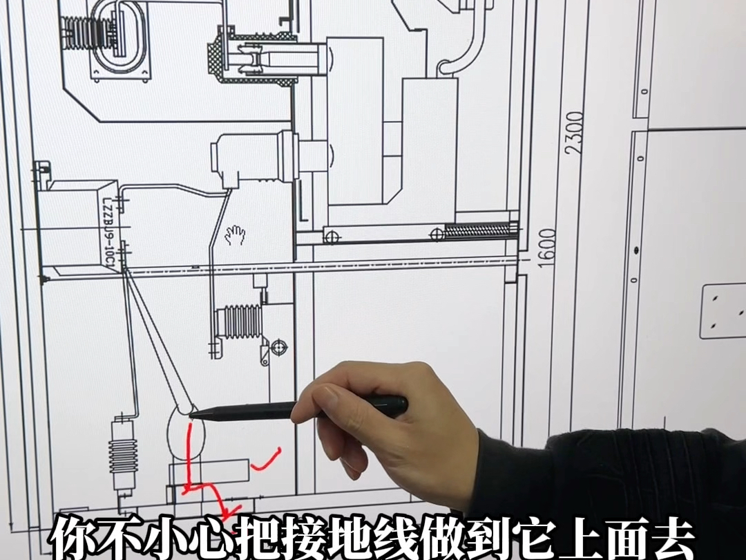高压电缆穿过零序电流互感器应该怎么接地