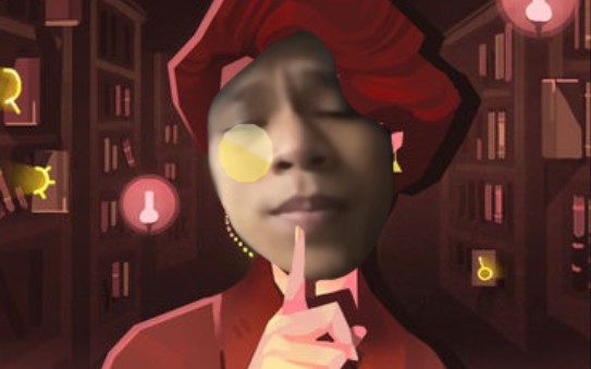 你图书管理员你这个点你怎么敢睡的