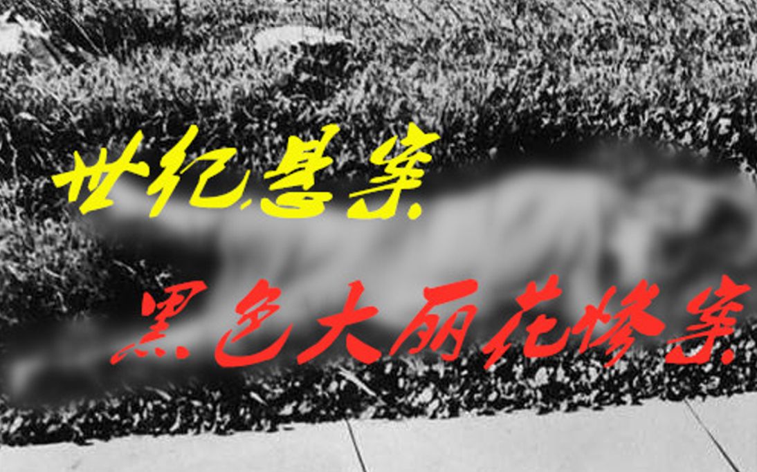 解析史上最残忍凶残的世纪悬案——黑色大丽花惨案 胆小慎入!