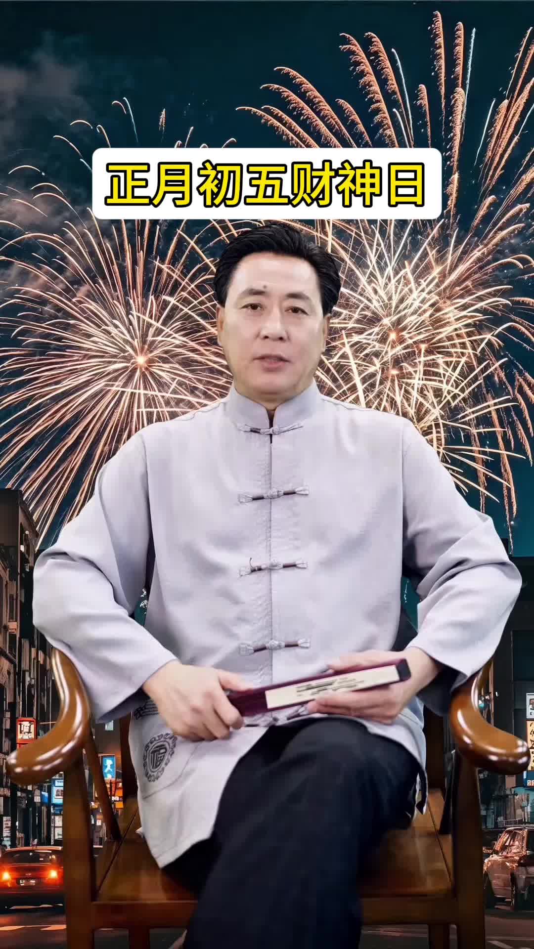 #春节习俗 #大年初五迎财神