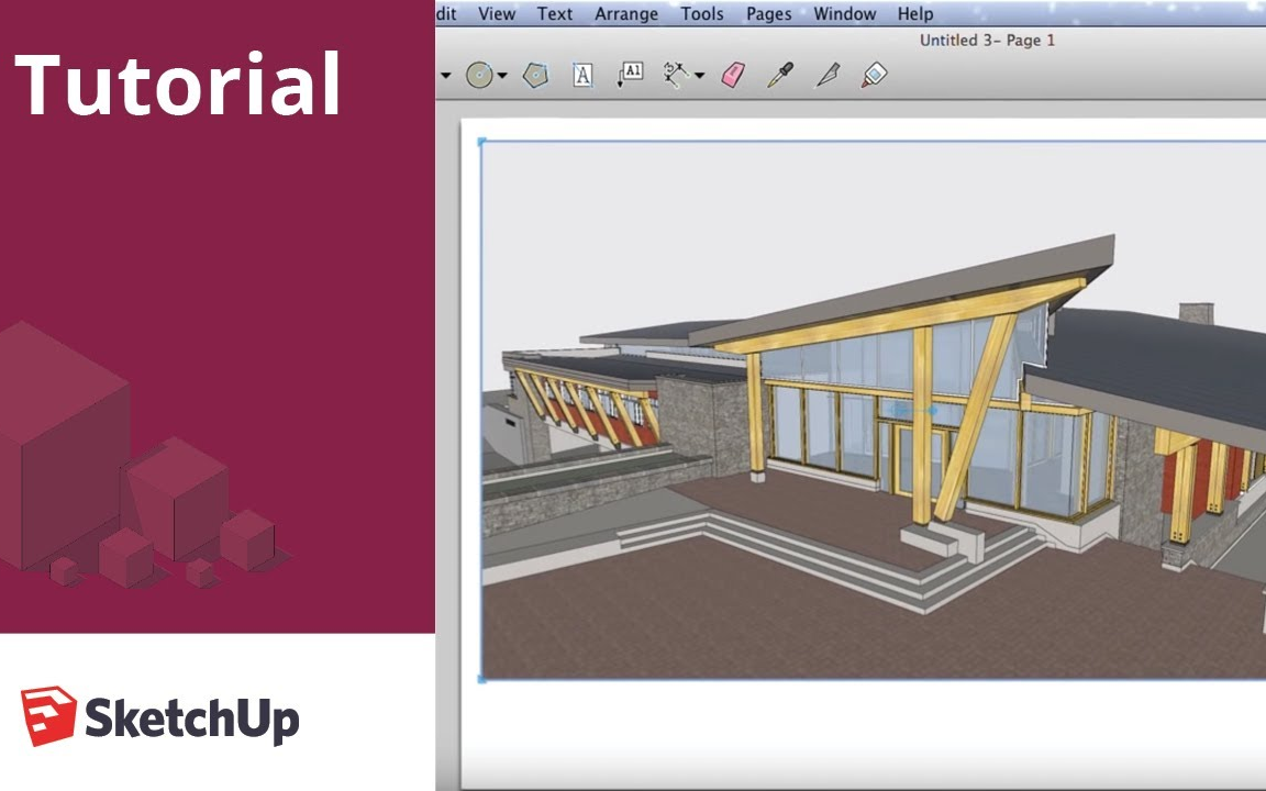su公开课 施工图基础入门 sketchup layout skill草图大师