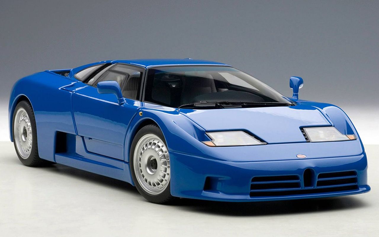 【汽车模型】Autoart 1:18 布加迪 EB110 GT